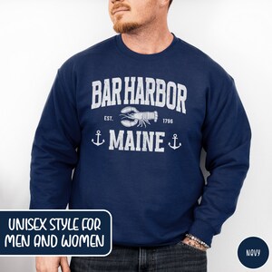 Bar Harbor Maine Sweatshirt Bar Harbor Shirt Acadia Park Sweatshirt ...