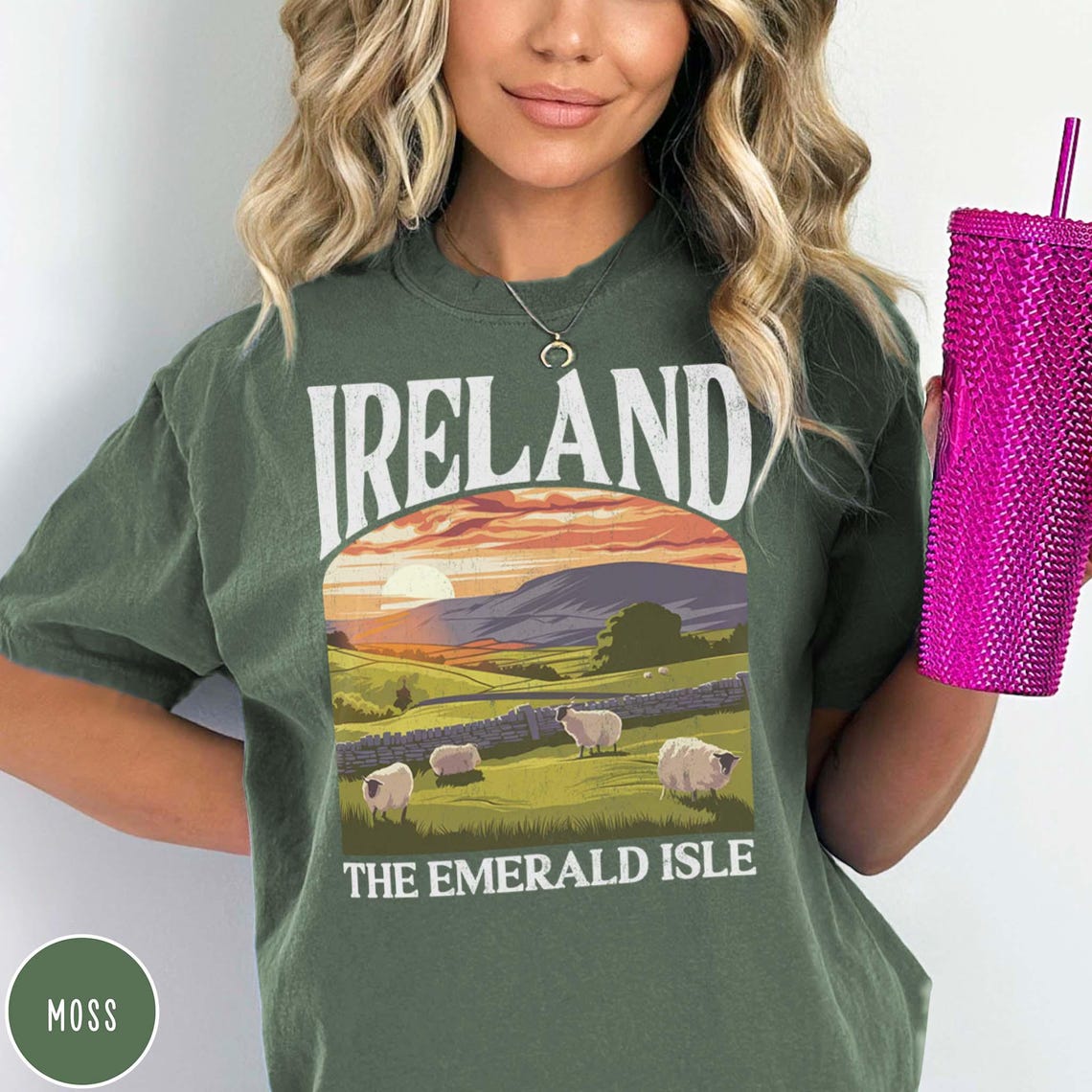 Vintage Ireland Shirt Lucky Irish T-shirt Ireland Gift for Irish Lover ...