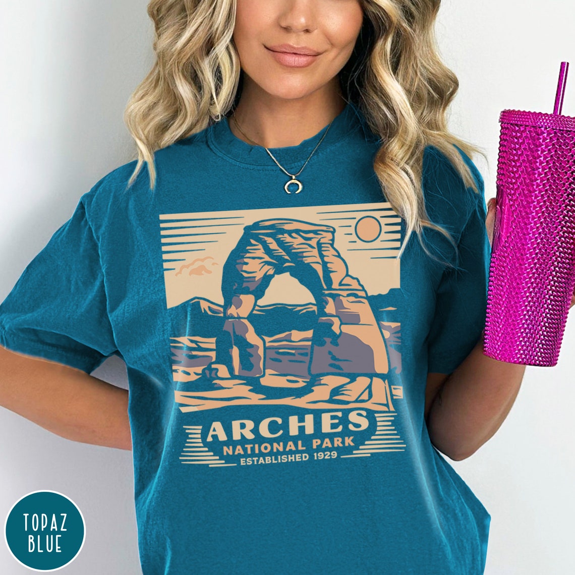 Arches National Park Shirt Vintage Utah Traveler Gift Arches Park ...