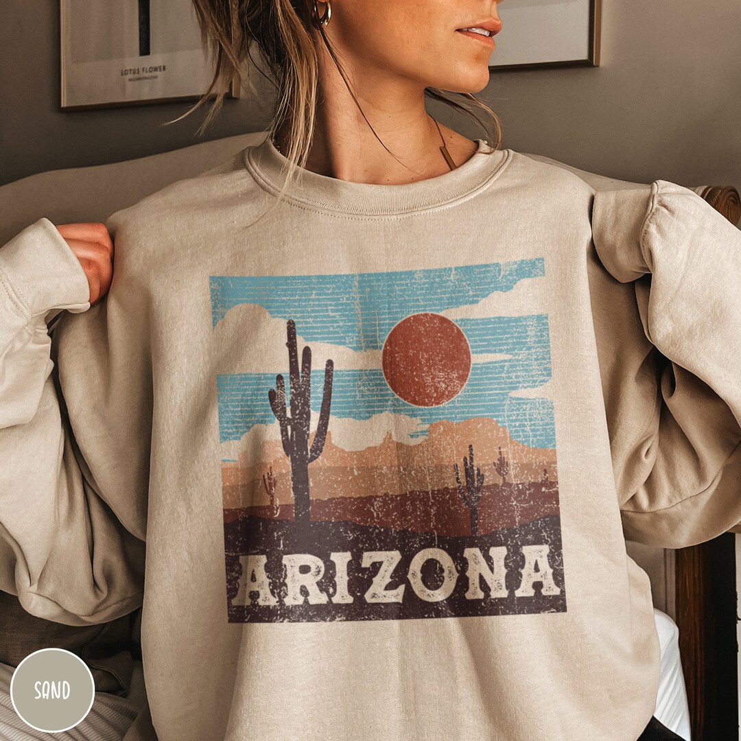 Arizona Sweatshirt Boho Desert Sweatshirt Desert Vibes Sweatshirt ...