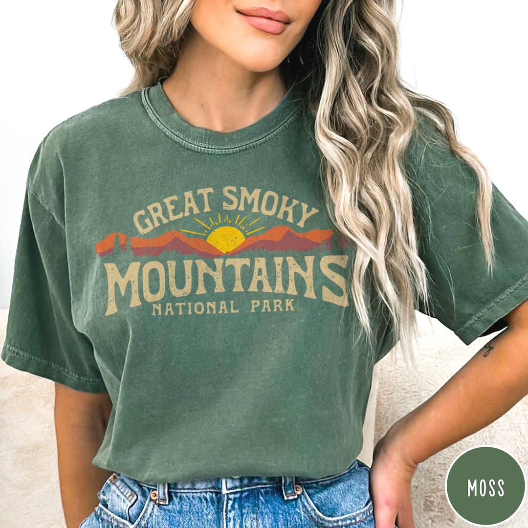 Great Smoky Mountains Shirt Tennessee Shirt Great Smoky Mountains ...