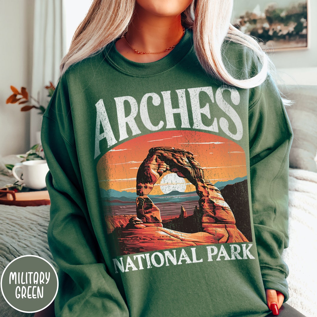 Arches National Park Sweatshirt, Utah Sweatshirt, Arches Sweater, Utah ...