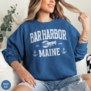 Bar Harbor Maine Sweatshirt Bar Harbor Shirt Acadia Park Sweatshirt ...