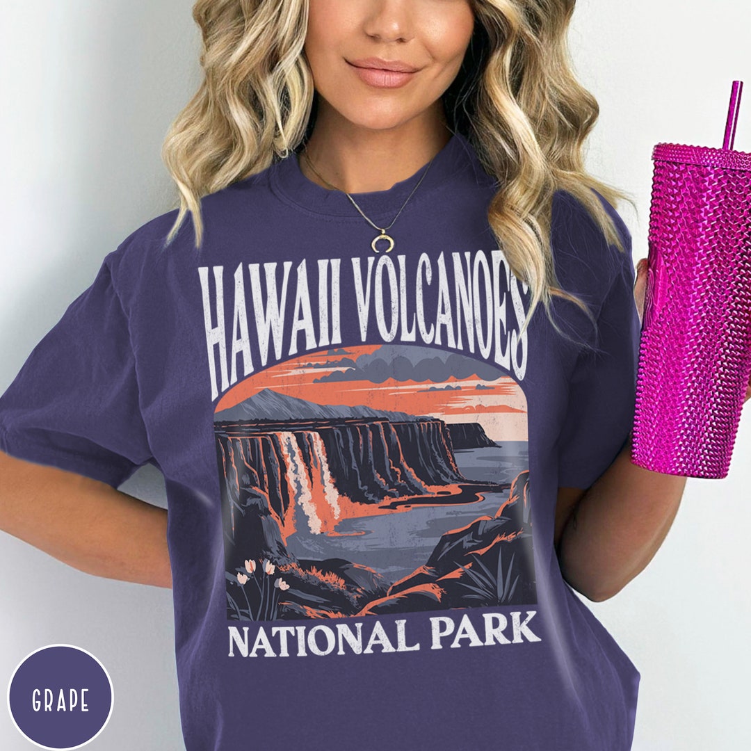 Hawaii Volcanoes National Park Shirt Hawaii Shirt Hawaii Gift Volcano ...