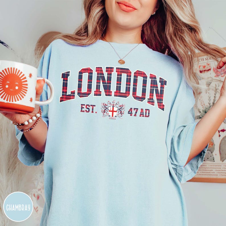 London England Shirt London Travel Tee British Gift for Traveler ...