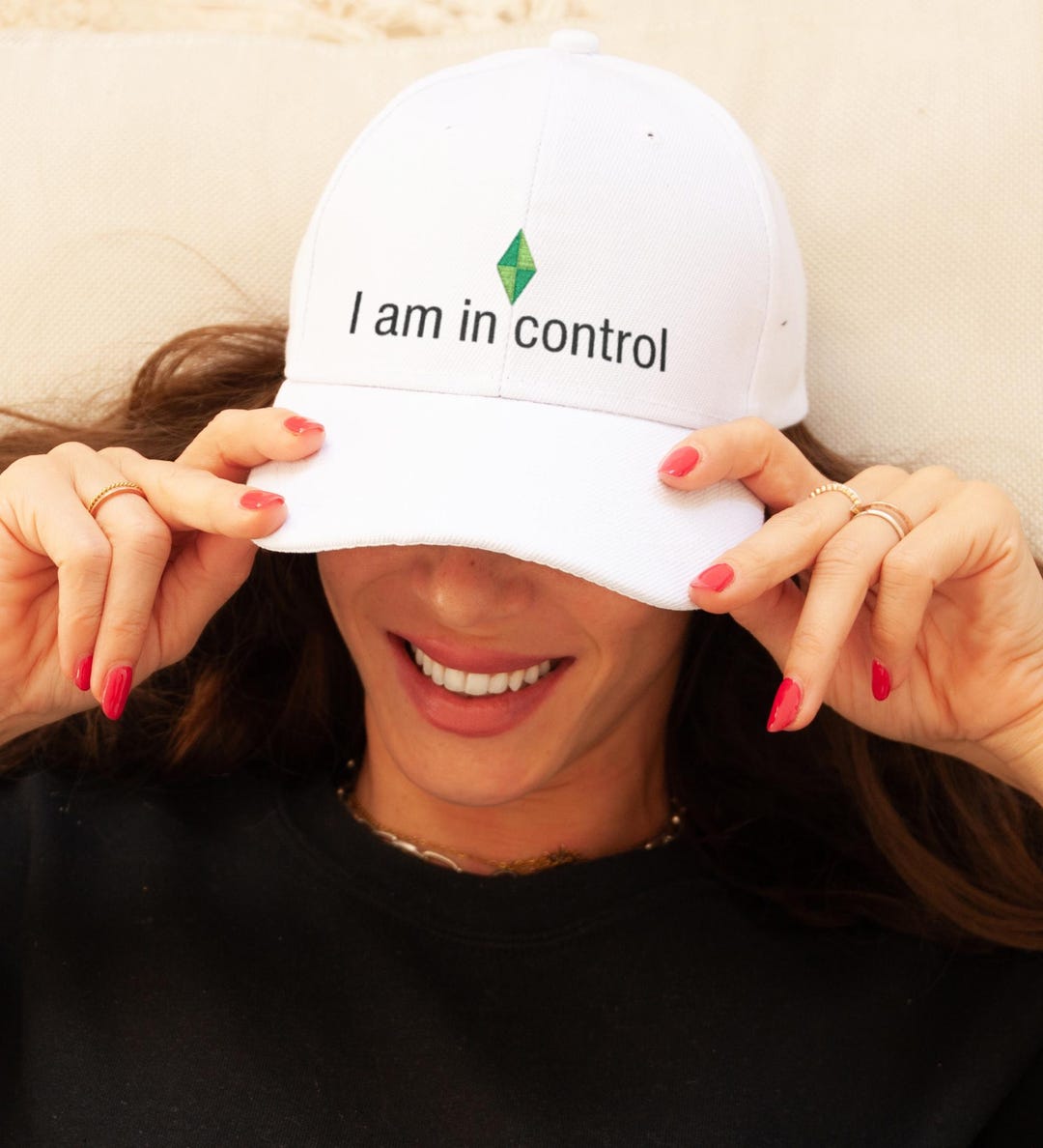 I Am in Control Sims Inspired Funny Embroidered Hat Dad Cap, the Sim ...