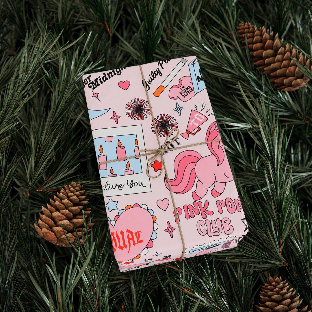 Chappell Roan Wrapping Paper Pink Pony Club FEMININOMENON Midwest ...