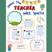 Meet the Teacher Letter, Meet the Teacher Template, Editable Teacher ...