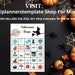 Printable Halloween Bingo, Halloween Party Game, Halloween Activity ...