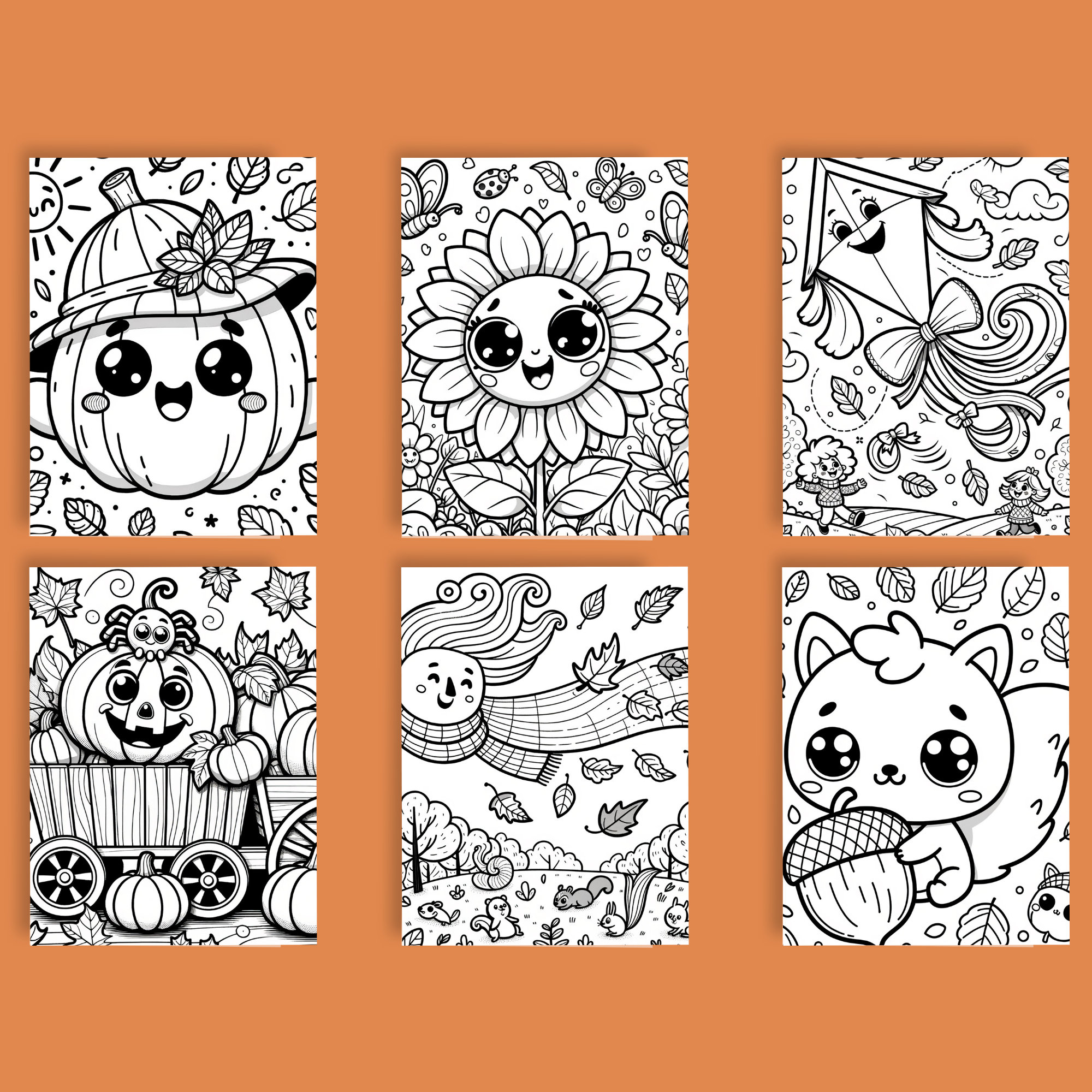 Fall Coloring Pages Printable, Halloween Coloring Pages, Fall Coloring ...