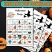 Printable Halloween Bingo, Halloween Party Game, Halloween Activity ...
