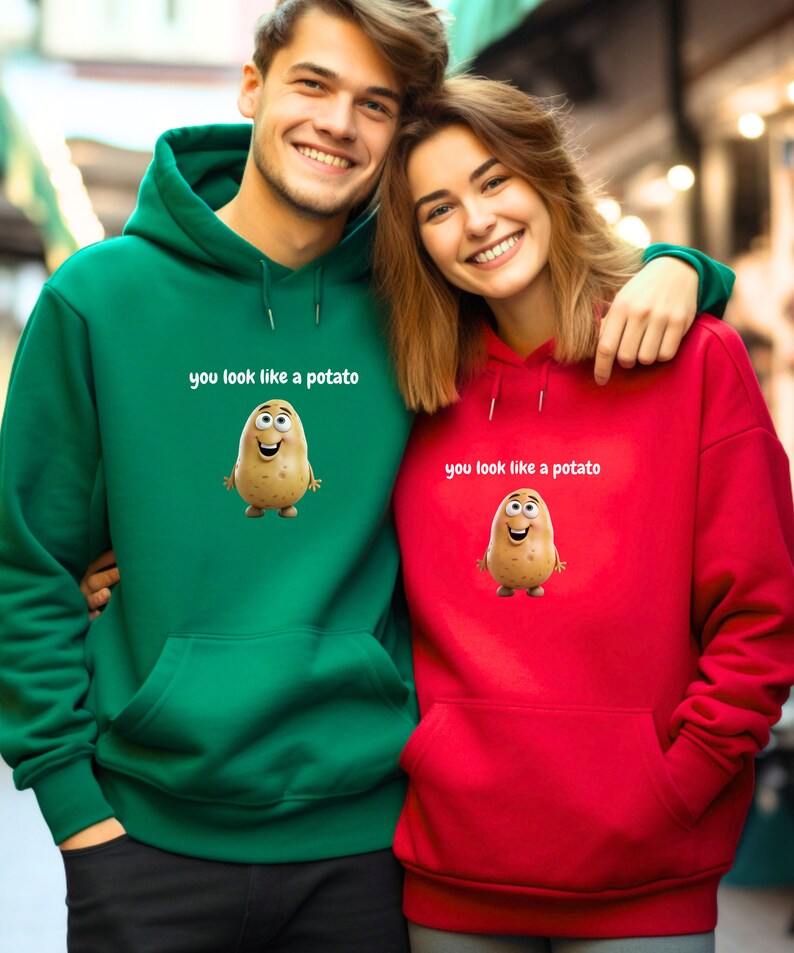 You Look Like A Potato Hoodie Meme Hoodie Funny Hoodie Etsy