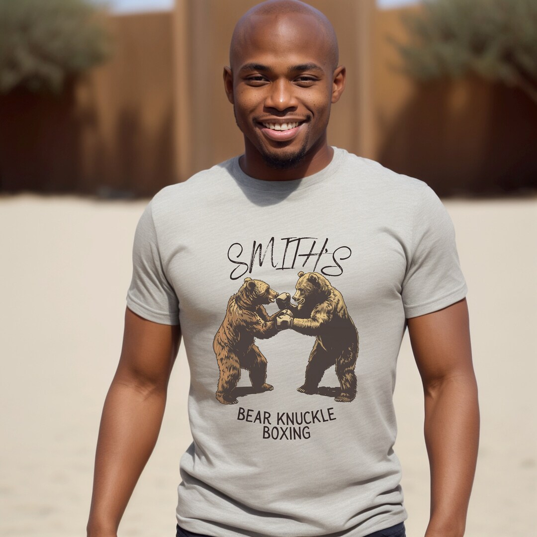Bear Knuckle Boxing Shirt, Boxing Shirt, Bears Boxing, Athletic Shirt, Funny Boxing Shirt - Etsy
