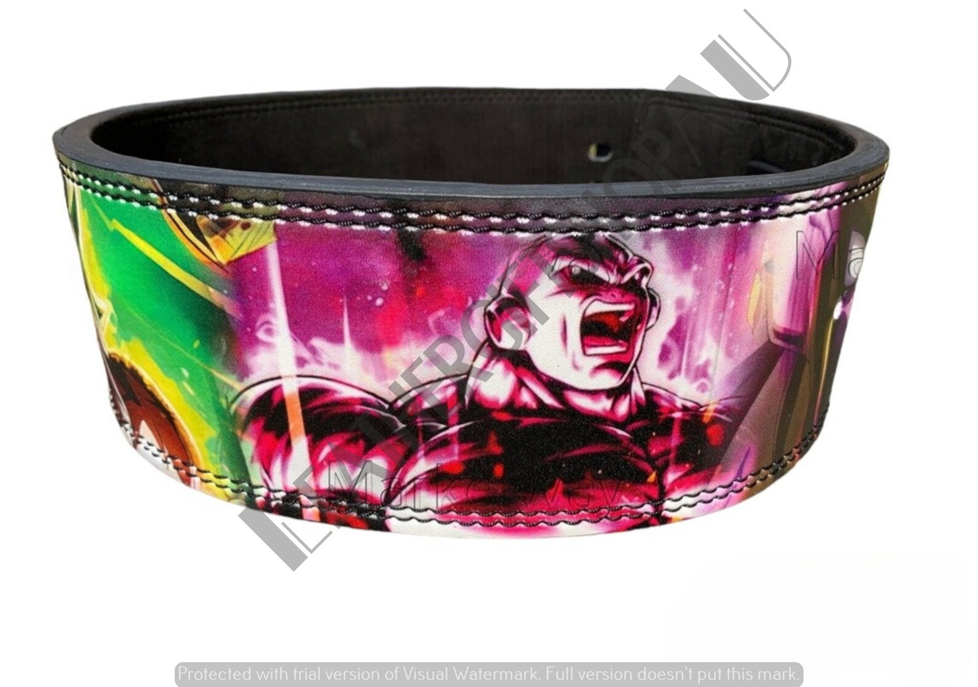 Handmade Anime Power Weightlifting Lever Belt /powerlifting Belt ...