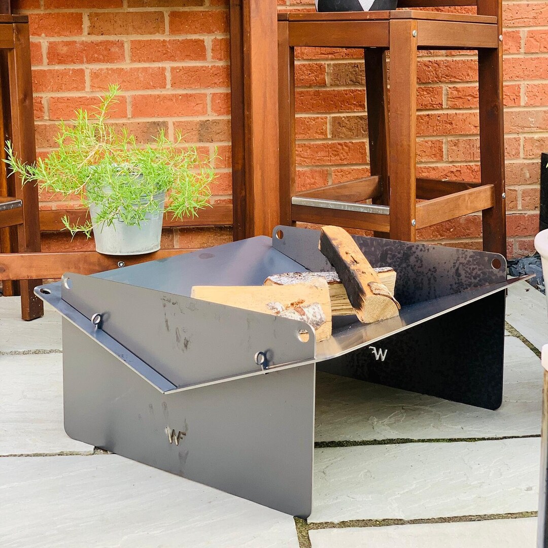 Extra Large Collapsible Fit Pit Log Burner - Etsy UK