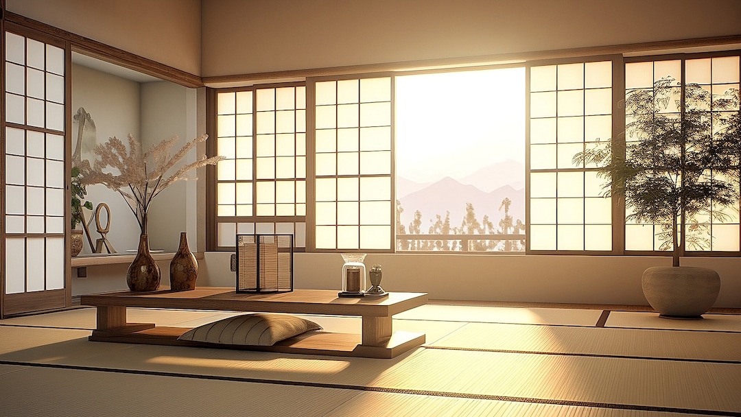 Japanese | Traditional | Virtual Zoom Background | Microsoft Teams ...