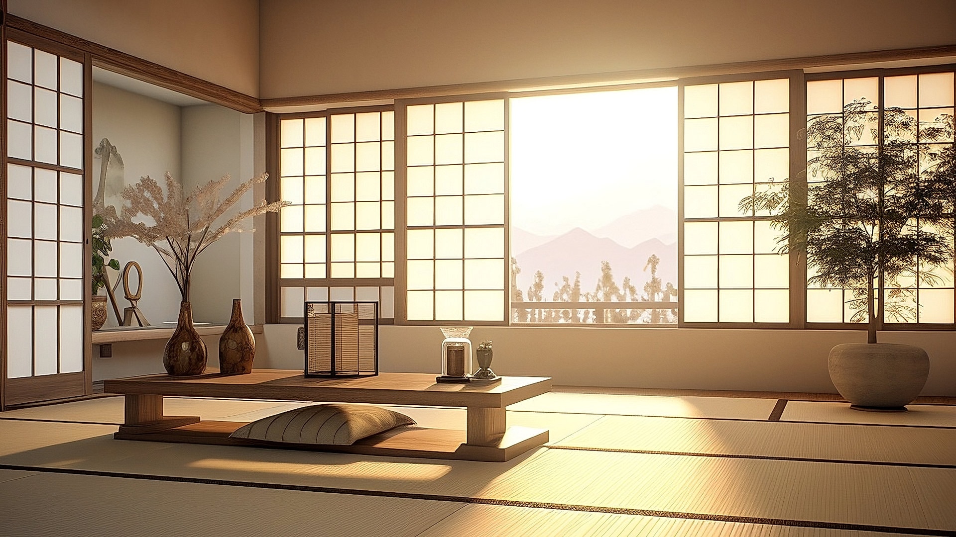 Japanese | Traditional | Virtual Zoom Background | Microsoft Teams ...