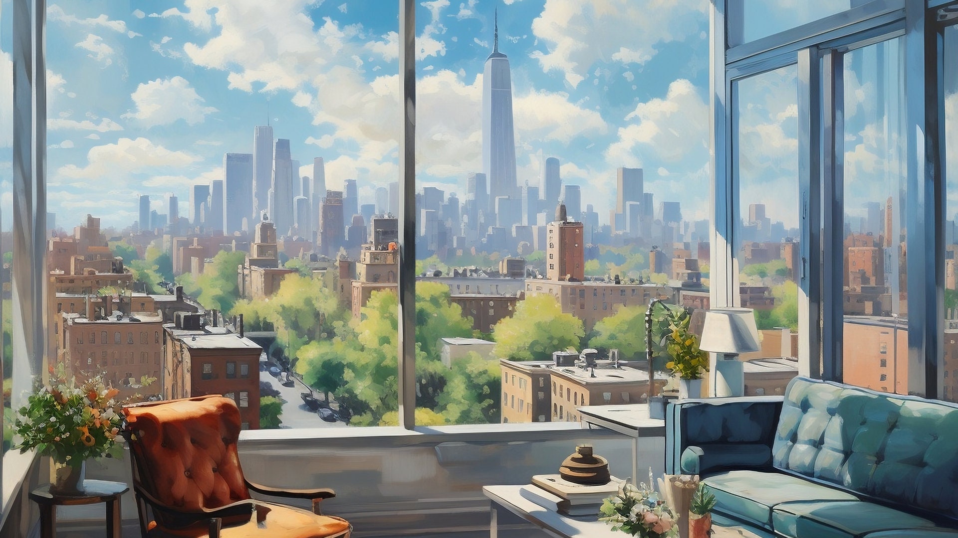 Cityscape | Virtual Zoom Background | Microsoft Teams | Video Meeting ...