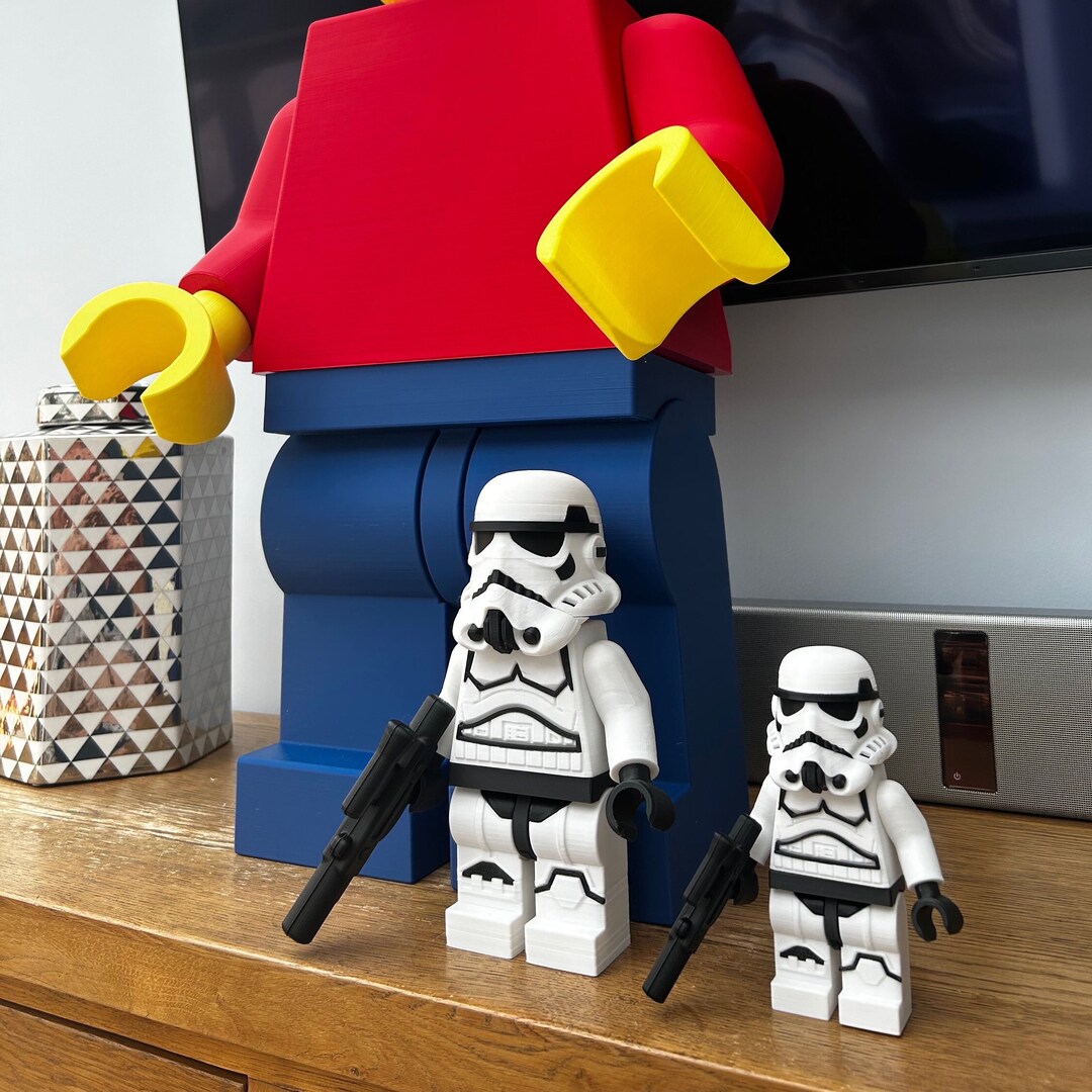 Lego Star Wars Stormtrooper Minifigure 6:1 Scale Perfect for Star Wars ...