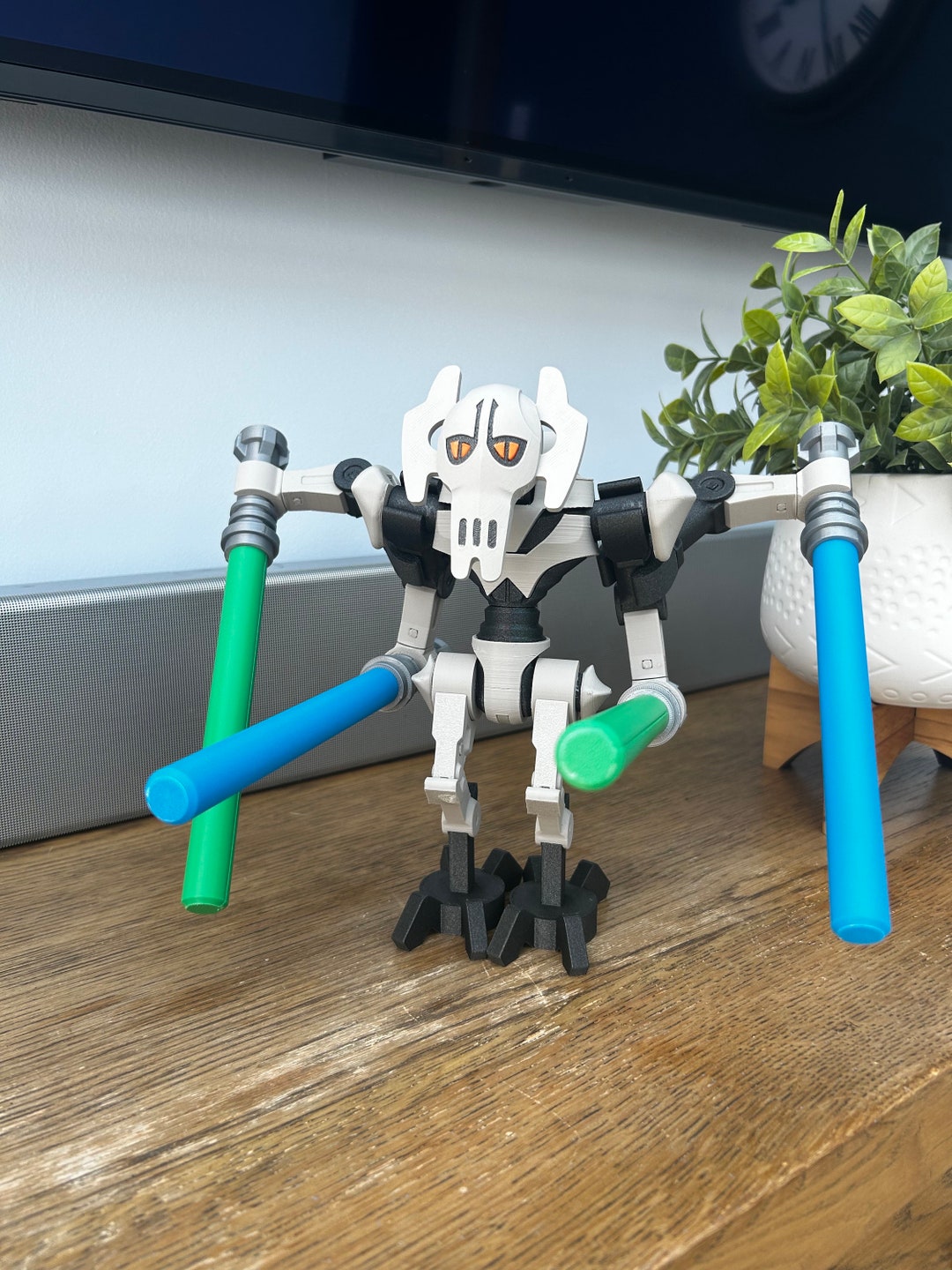 General Grievous Minifigure 6:1 Scale Perfect for Star Wars Fans and ...
