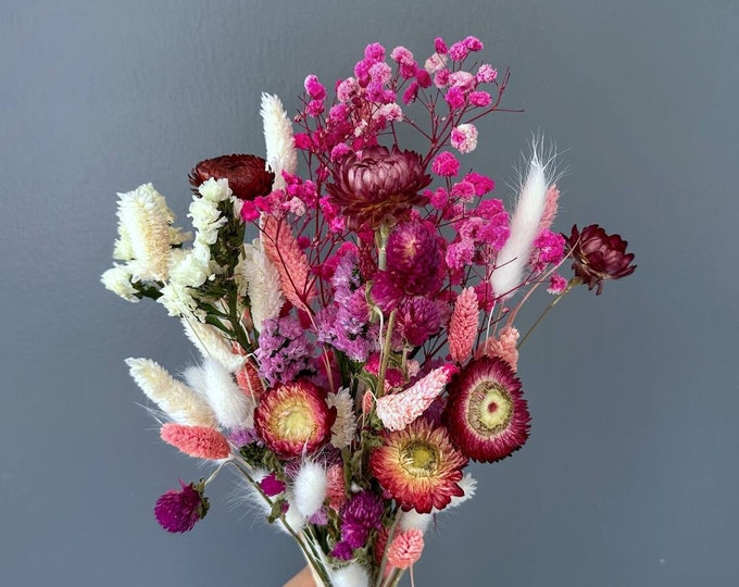 50 Dried Flowers Mix Wildflower Natural Dried Flower Bouquet Dry ...