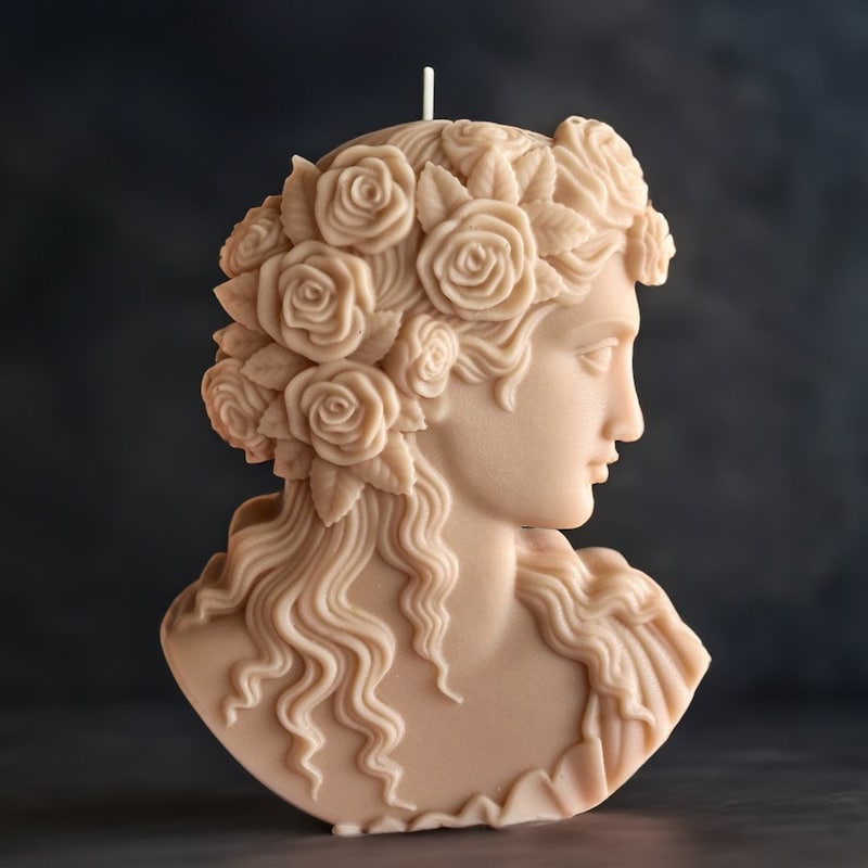 Bust Candle - Etsy