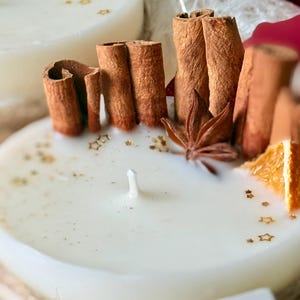 Cinnamon Soy Candle Gift Box: Holiday Cozy Present - Etsy