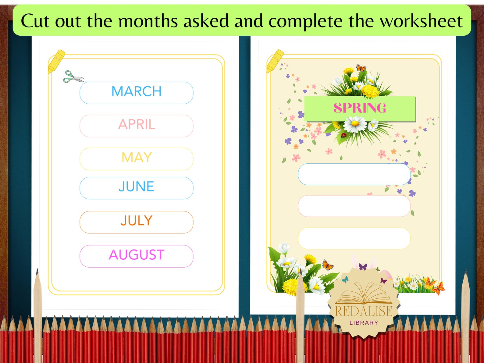 Months of the Year Wheel Seasons Printable Activity Pack | Kids ...