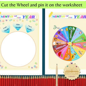 Months of the Year Wheel Seasons Printable Activity Pack | Kids ...