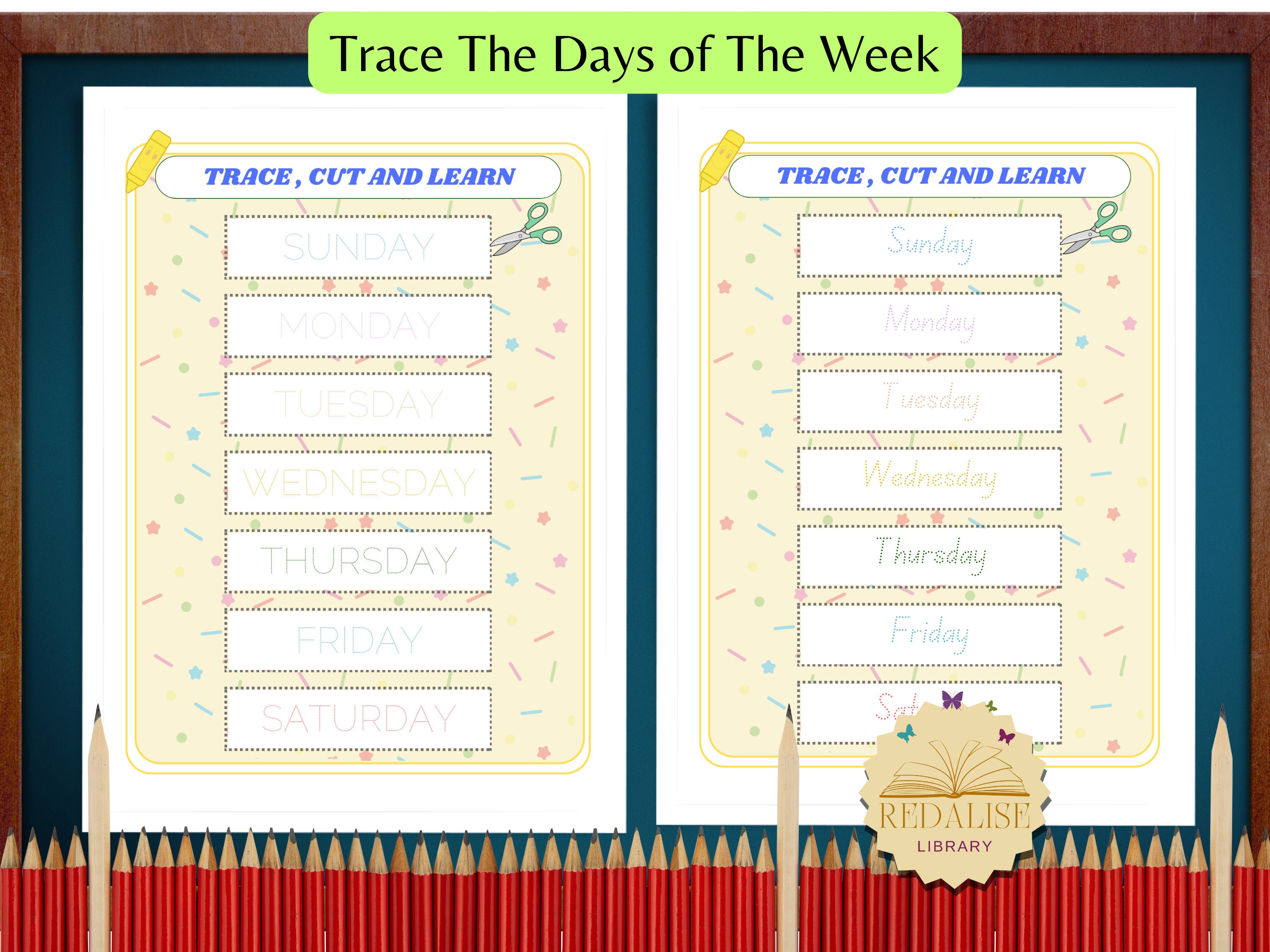 Days of the Week Wheel Printable Activity Pack | Classroom Calendar ...