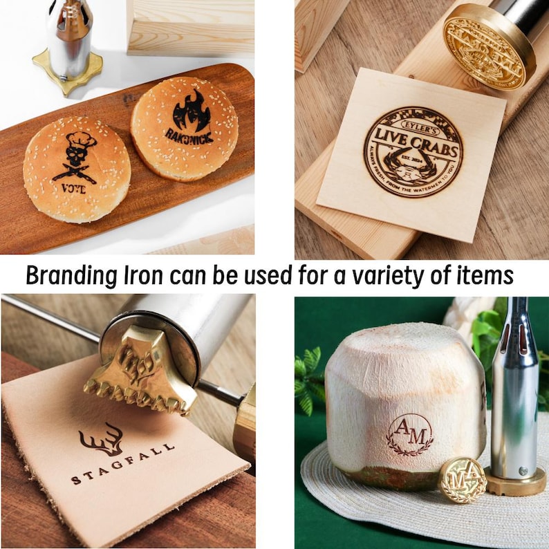 Custom Leather Logo Stamp, Electric Branding Iron, Christmas Gift - Etsy