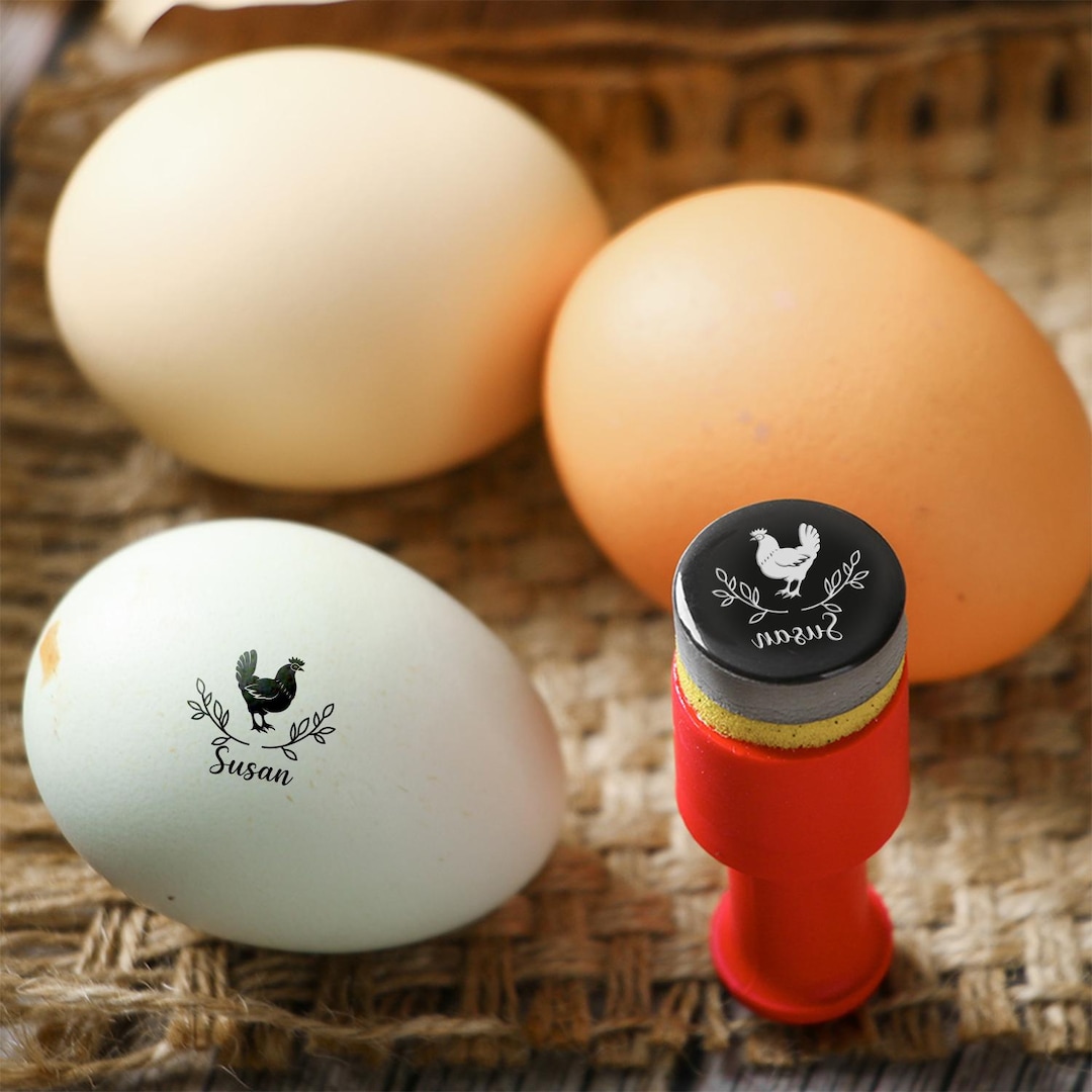 Egg Stamp, Egg Carton Stamp, Egg Stamper, Chicken Stamp, Mini Egg Stamp ...