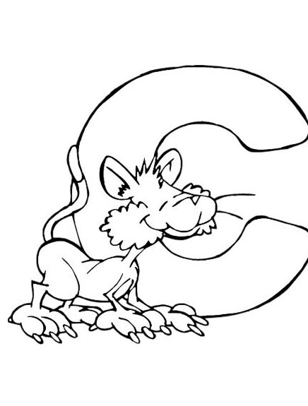 Animal ABC Adventures Coloring Book DIY Coloring Pages Digital Download ...