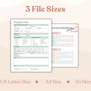 Progress Note Template | Therapy Note Template | Mental Health Therapy ...