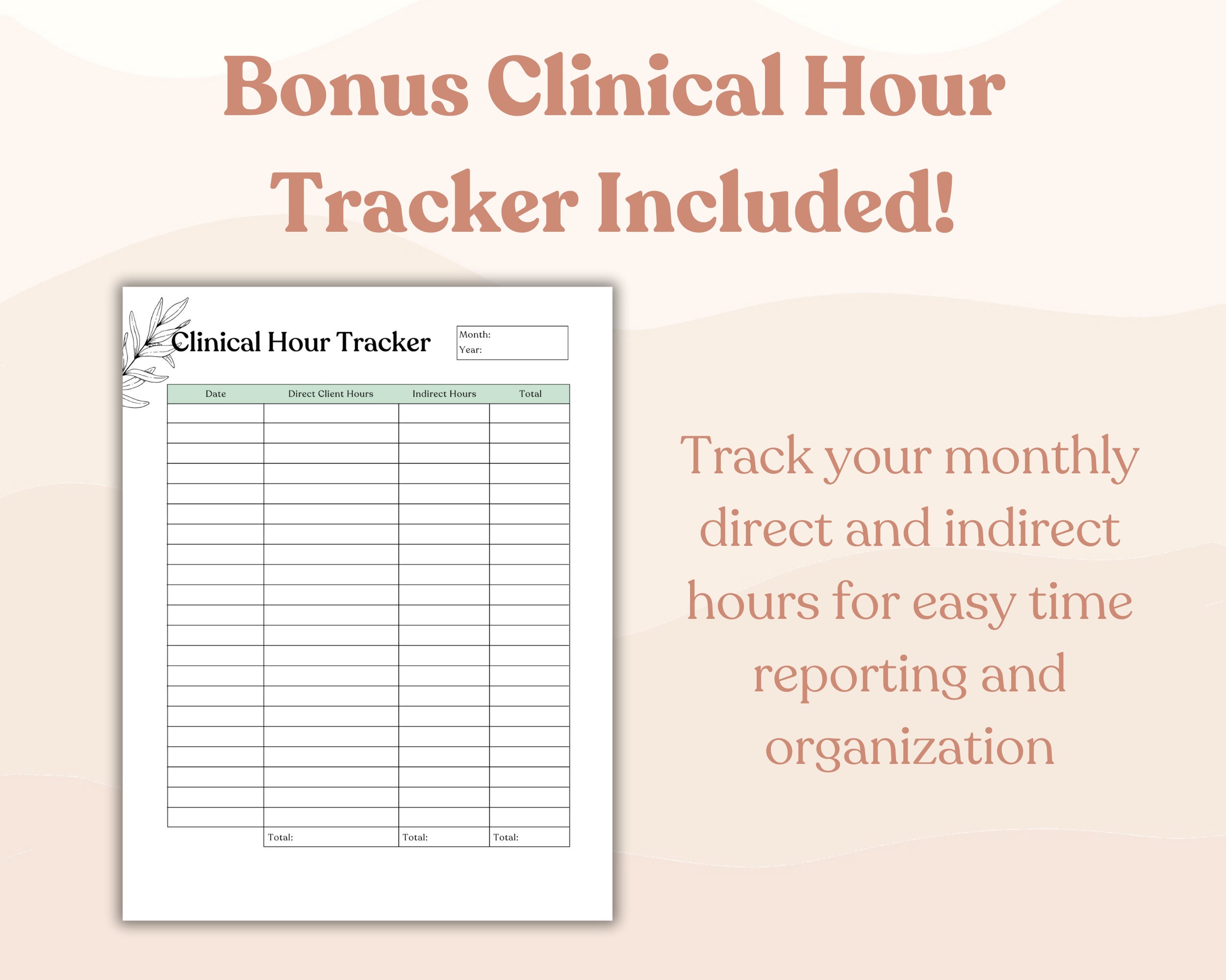 Session Planner for Mental Health Therapist | Therapist Daily Planner ...