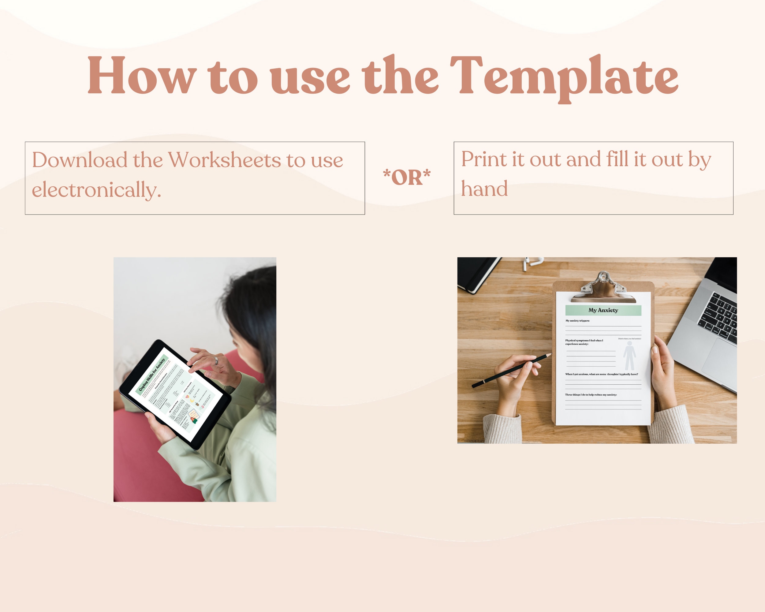 Anxiety Worksheet Mental Health Worksheets anxiety Handouts Counseling ...