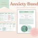 Anxiety Worksheet | Mental Health Worksheets |anxiety Handouts ...