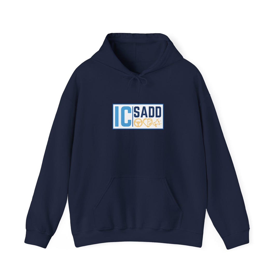 Ithaca College SADD Hoodie - Official Logo Apparel, Sweatshirt, College ...