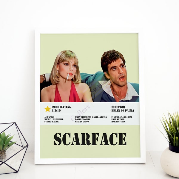 Scarface Poster - Etsy