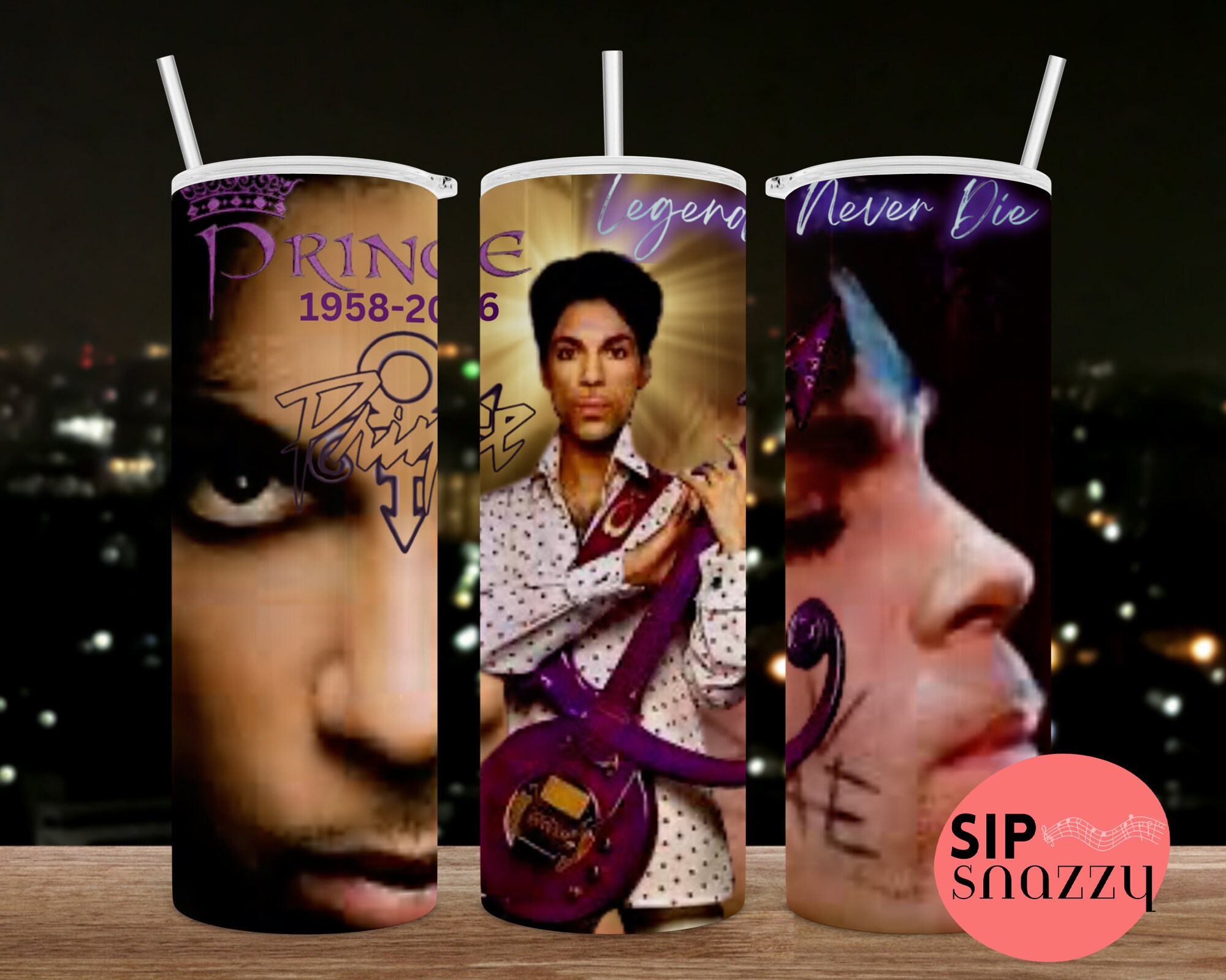 Prince Lover Inspired Tumbler, 20oz Skinny Tumbler, Straight, 20 Oz ...