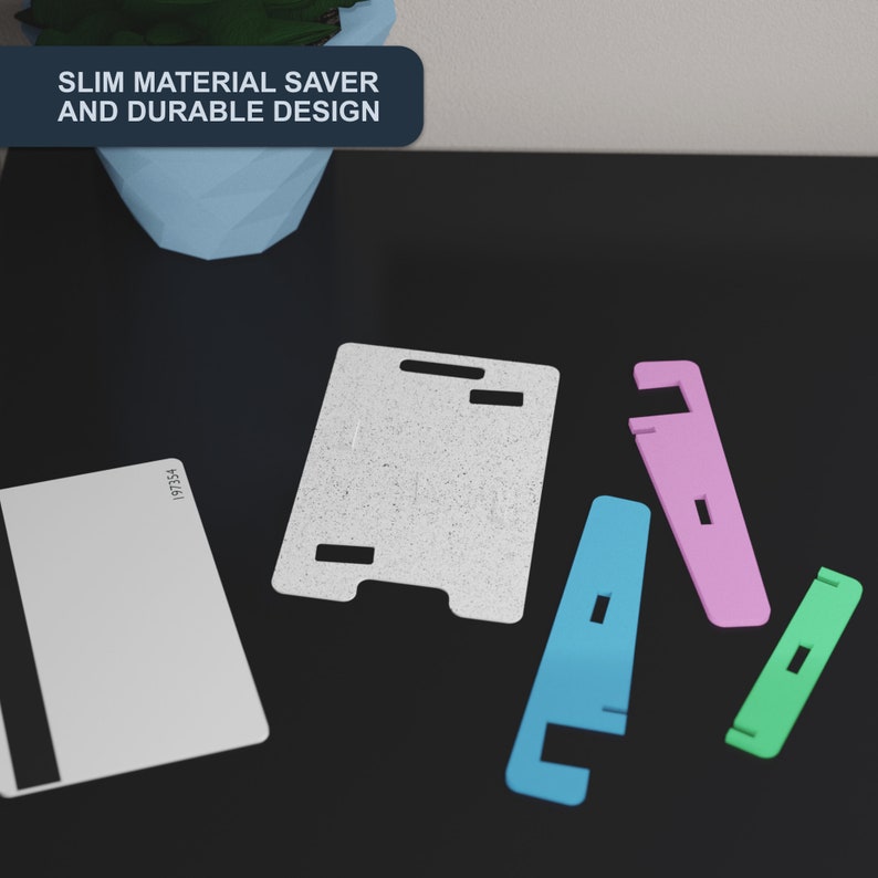 Smartphone and Tablet Stand Digital 3D Model STL File for 3D Printing ...