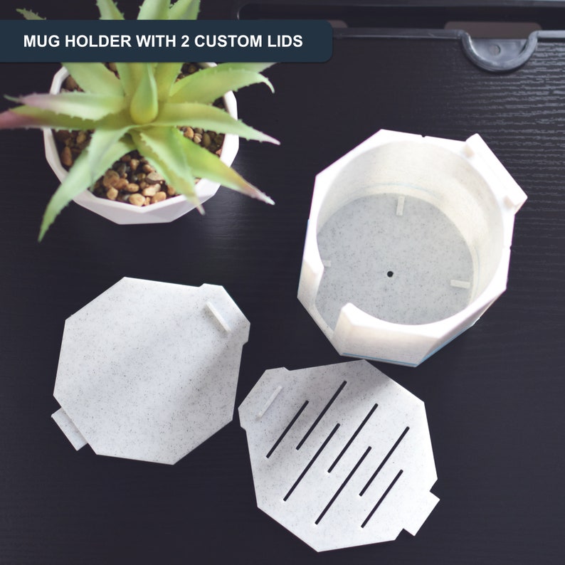 Cyber Mug Holder Digital 3D Model STL File for 3D Printing - Etsy