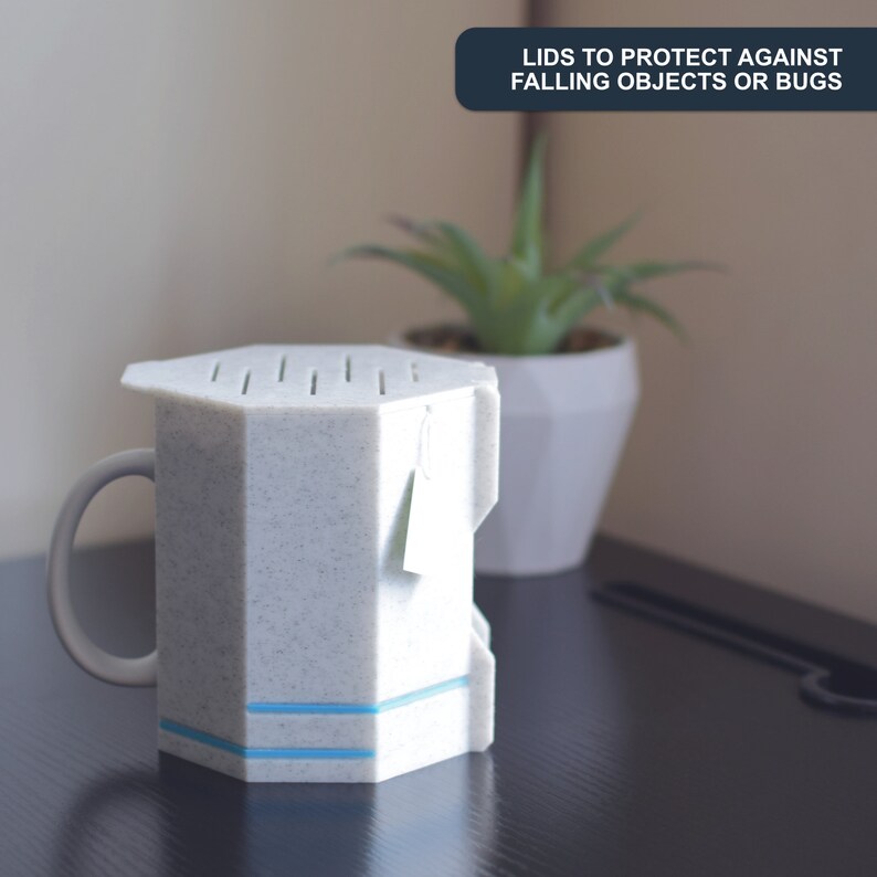 Cyber Mug Holder Digital 3D Model STL File for 3D Printing - Etsy