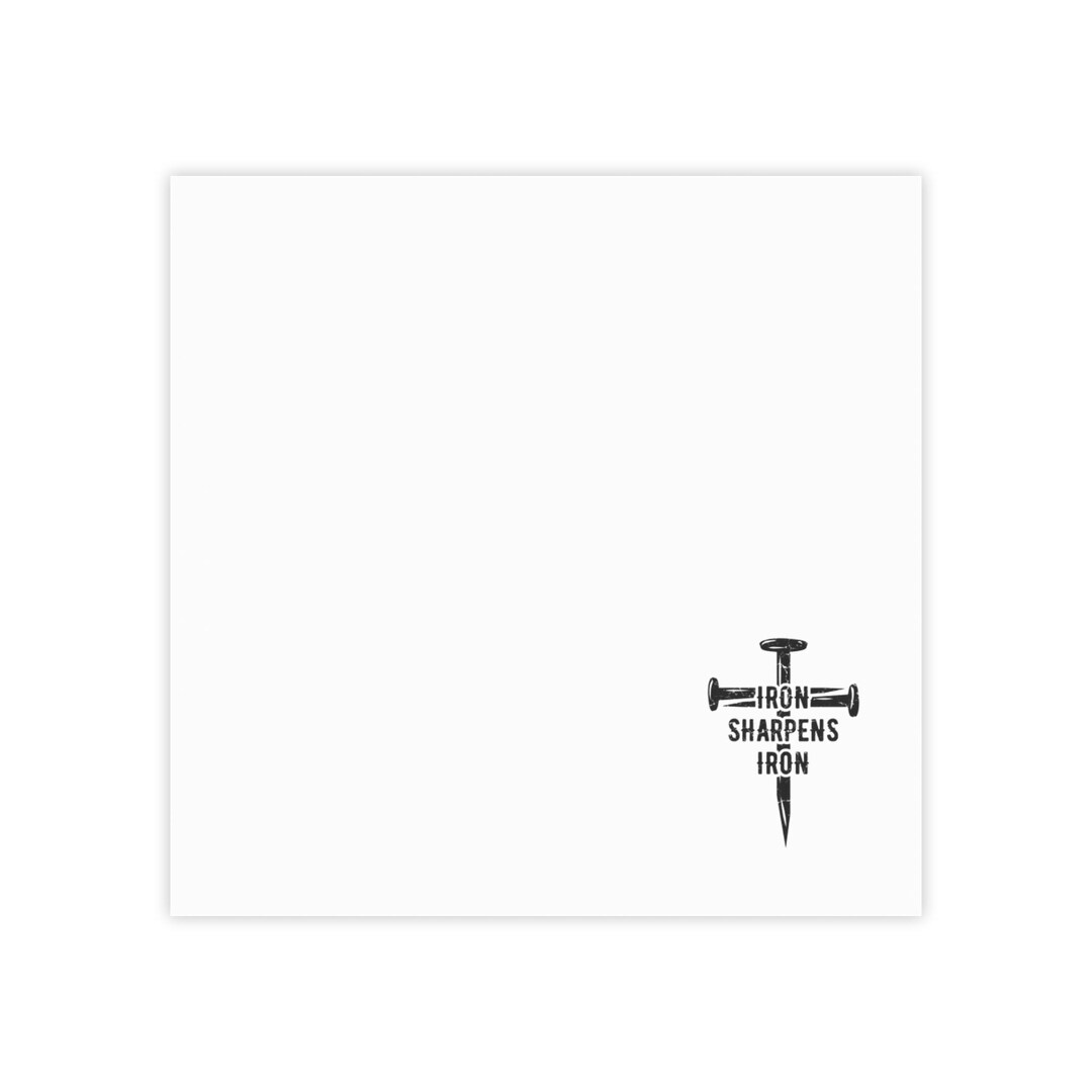 Iron Sharpens Iron Post-it® Note Pads - Etsy