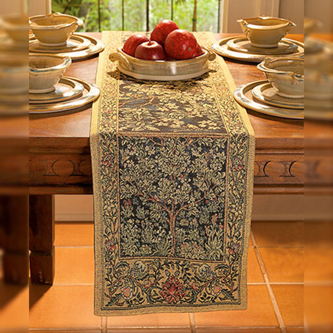 Celtic Table Runner 90 Inches Long Cotton/polyester Blend - Etsy