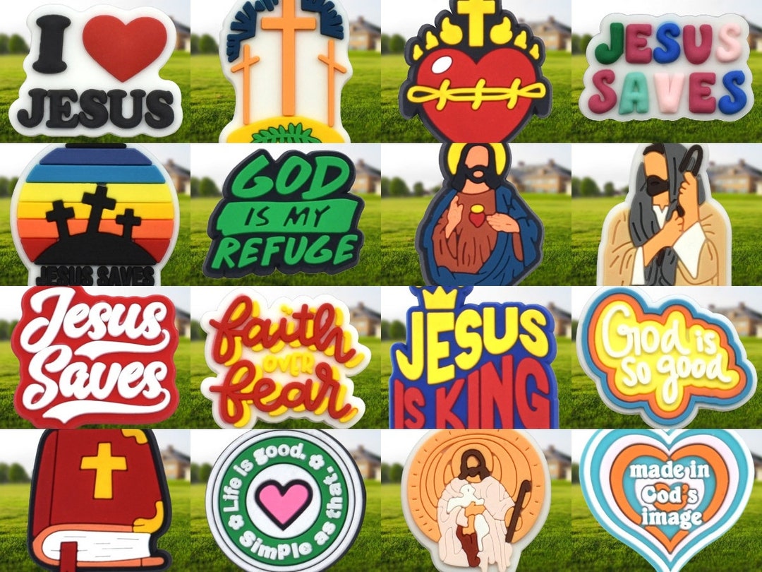 Jesus Jibbitz for Crocs Shoe Charms DIY Custom Religious - Etsy
