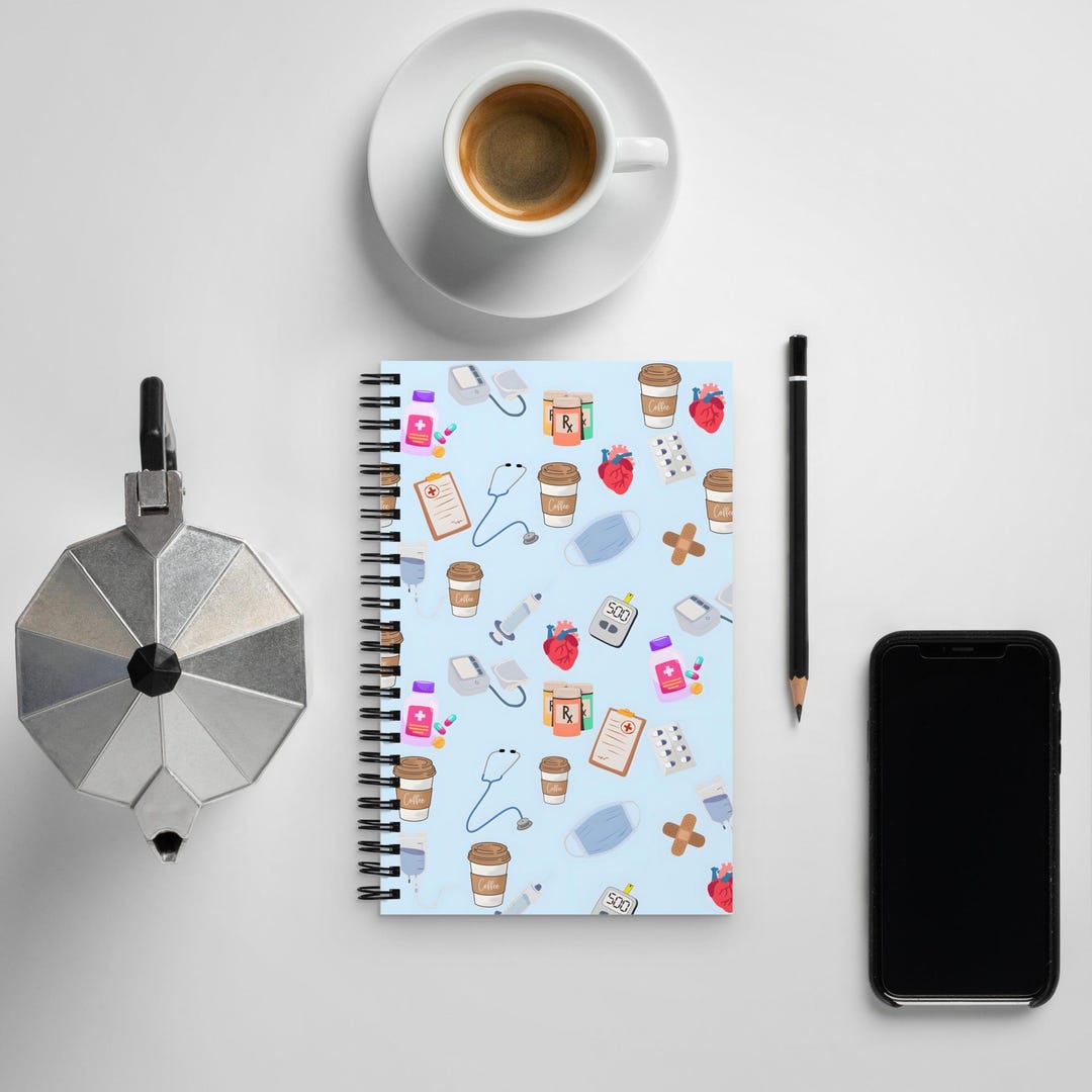 Spiral Notebook: Nurse / Medical Profesional - Etsy