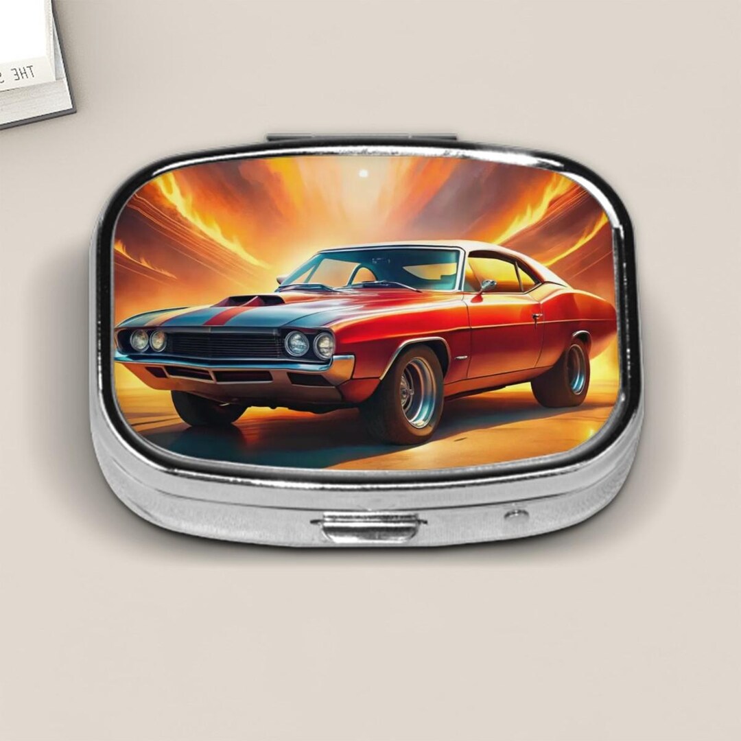 Car Pill Box - Etsy