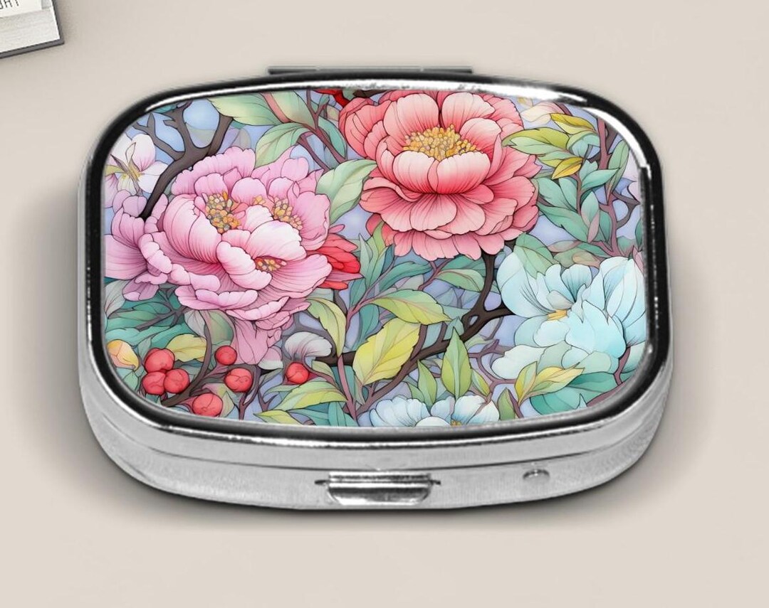 Pill Box, Japanese Art, Pill Case, Pill Container, Gift Ideas, Travel ...