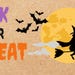 Hand-painted Halloween Banner: Custom Trick or Treat Decor - Etsy